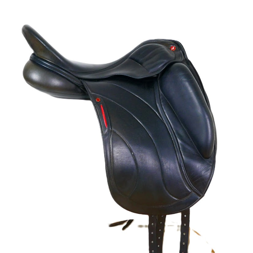 Albion Revelation SLK Dressage Saddle - 17.5" Medium-Wide Black TD129 ...